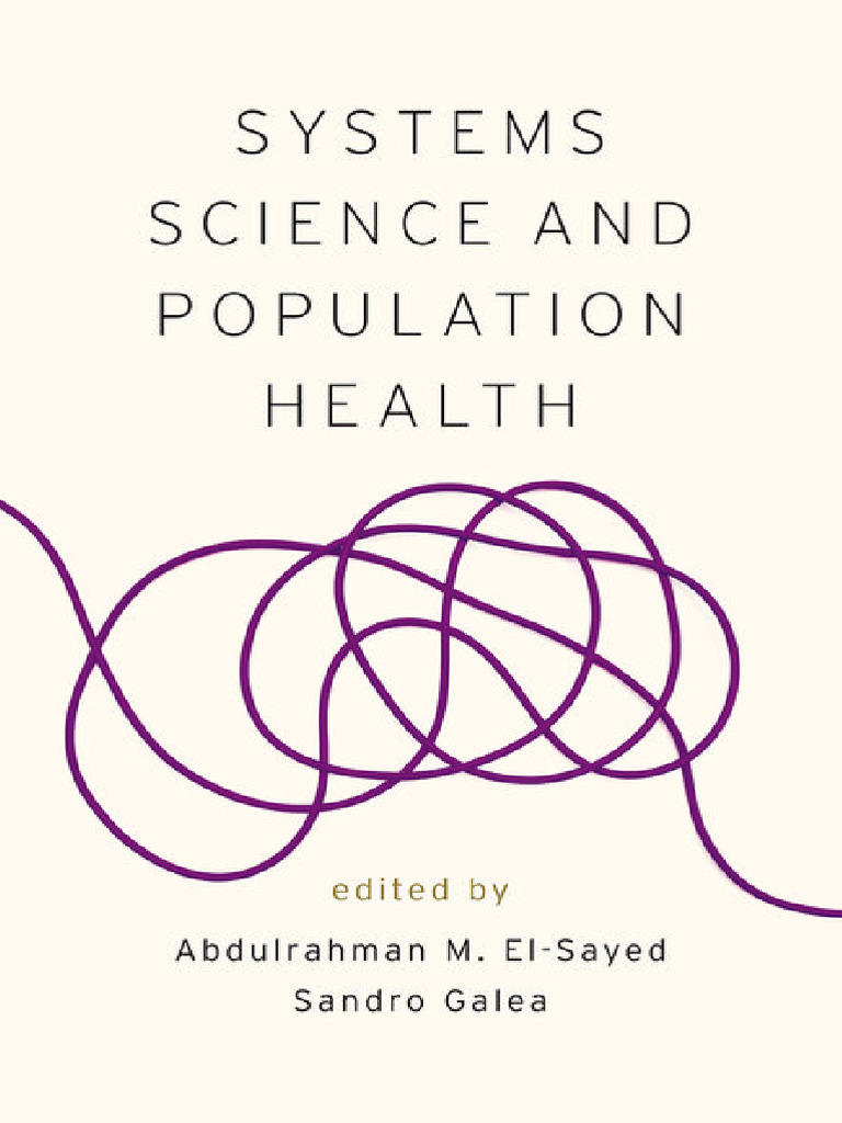 El-Sayed, Abdulrahman M. & Galea, Sandro - Systems Science and Population Health-Oxford ...