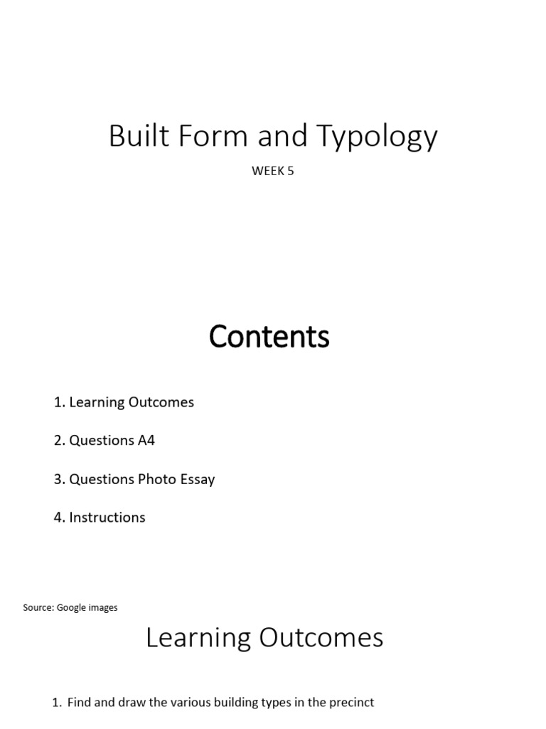Built Forms | PDF