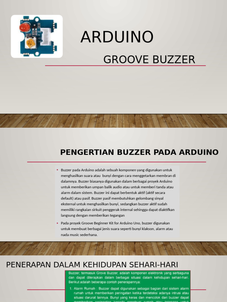 Groove Buzzer | PDF