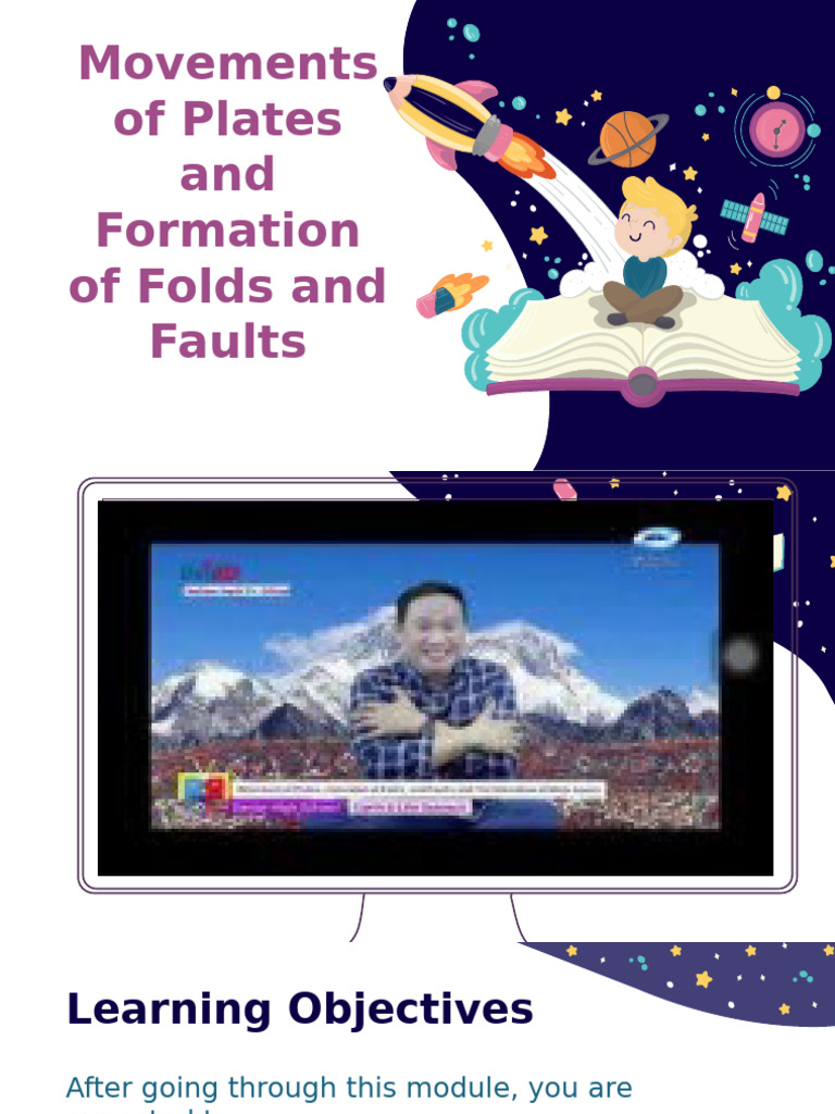 Eals Week 7 Movements of Plates and Formation of Faults and Folds | PDF