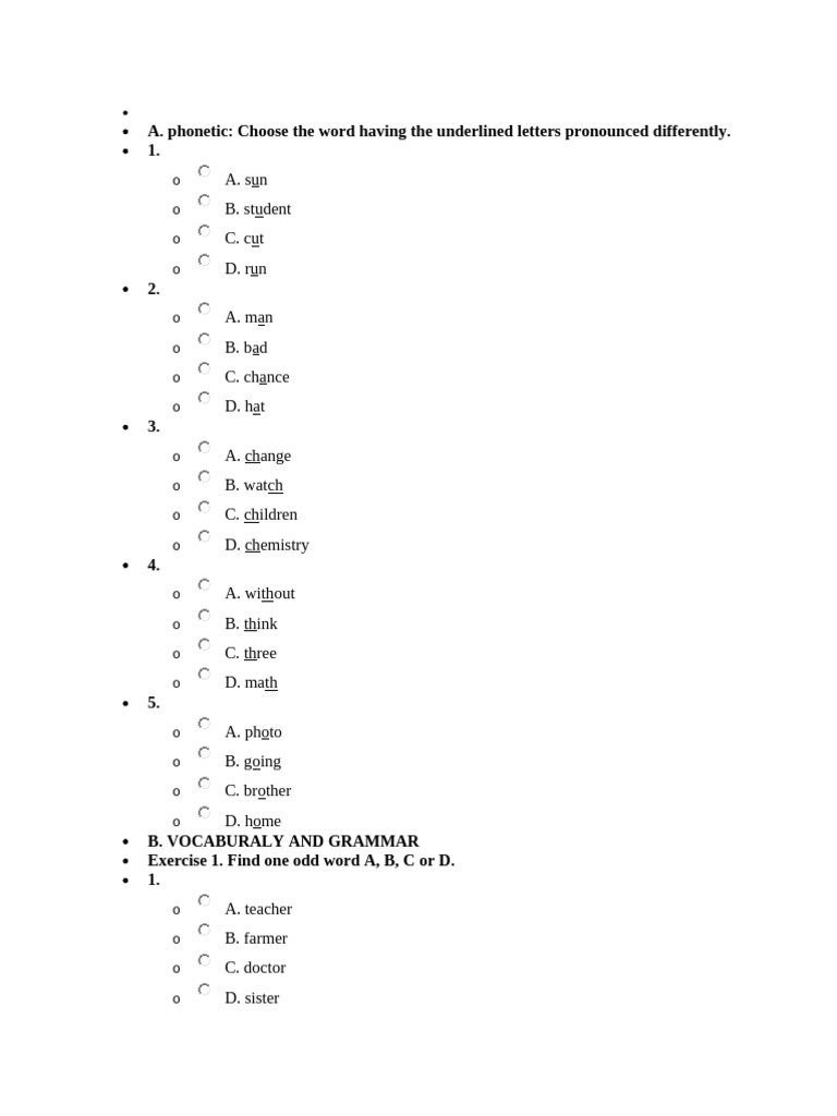 Bai Test Buoi 1 | PDF