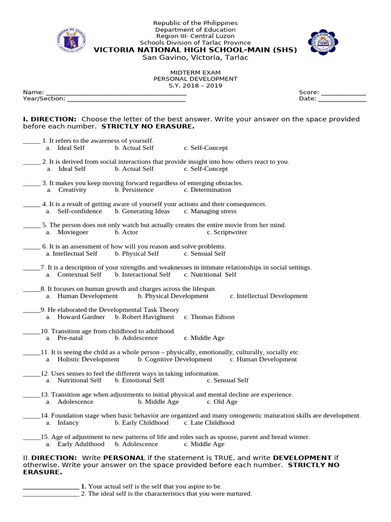 Perdev Midterm Exam | PDF Perdev Midterm Exam | PDF