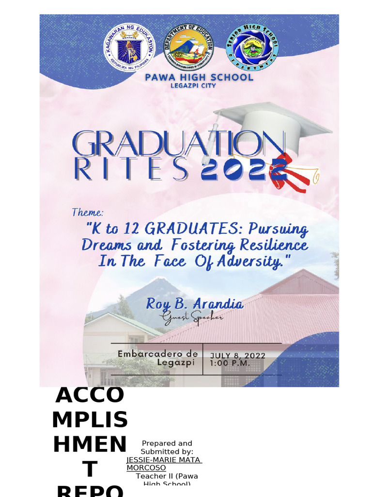 Narrative Report Graduation Rites | PDF