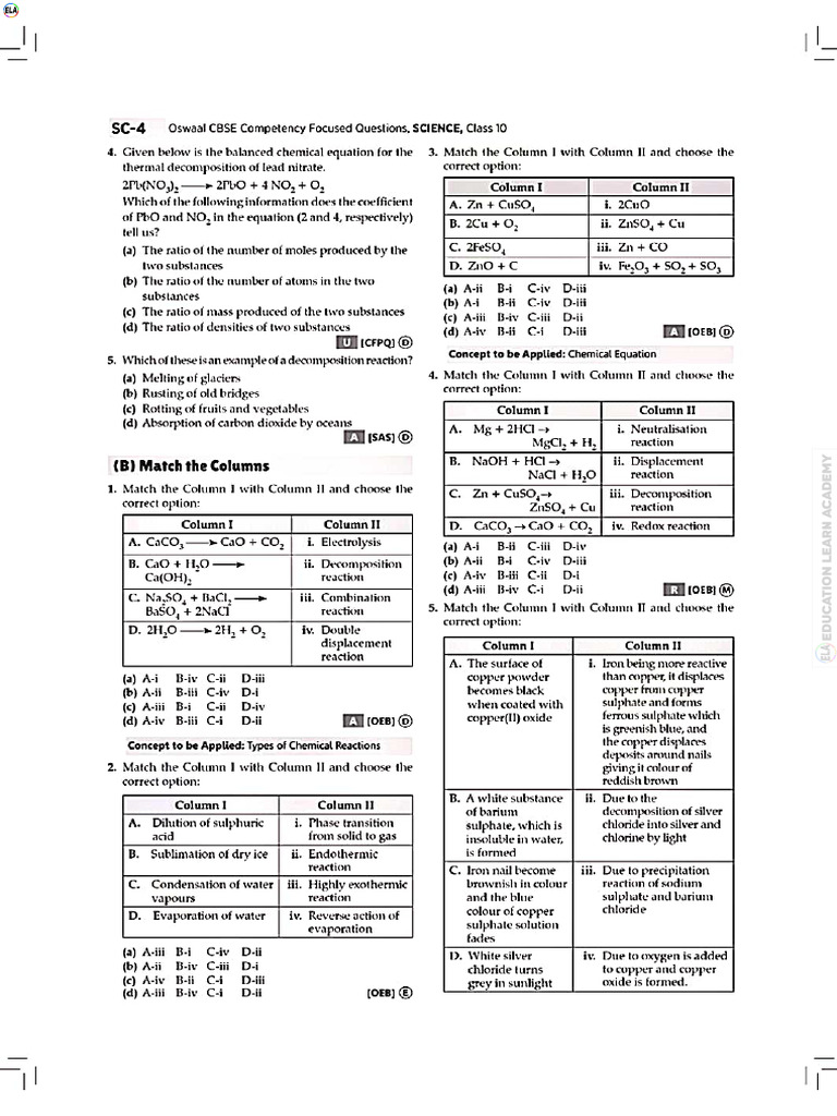 Science Competency | PDF