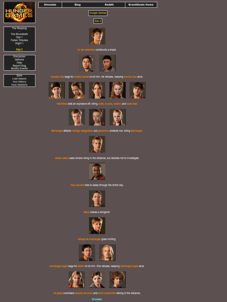 BrantSteele Hunger Games Simulator | PDF