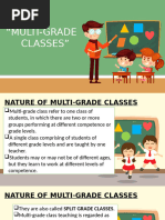 CHAPTER 4 Multigrade | PDF | Educational Assessment | Differentiated Instruction