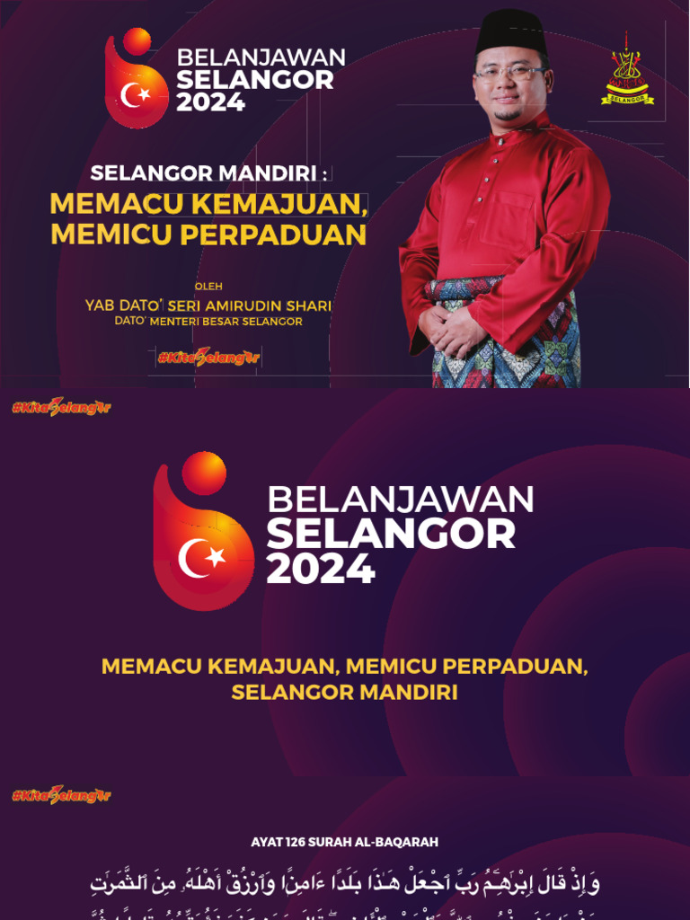 Slide Belanjawan 2024-Final10nov2023 | PDF