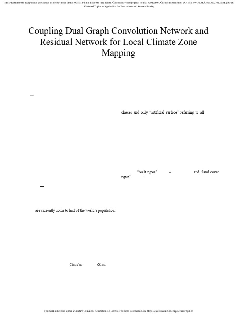 Coupling Dual Graph Convolution Network and Residu | PDF