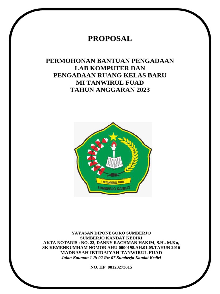 Proposal - Lab - Komputer - MI TF | PDF Proposal - Lab - Komputer - MI TF | PDF