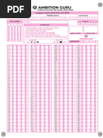 180 Q OMR Sheet for NEET 2025 | PDF | Optical Character Recognition ...