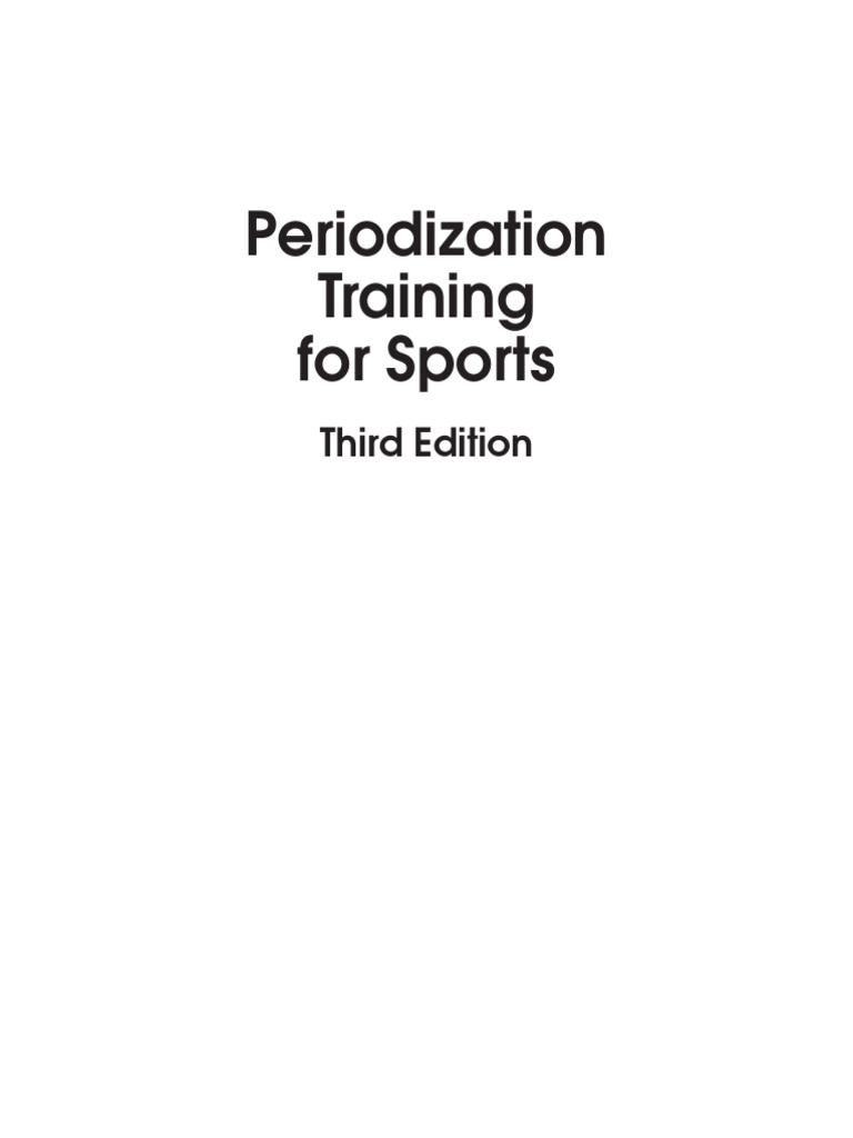 Tudor Bompa, Carlo Buzzichelli - Periodization Training For Sports ...