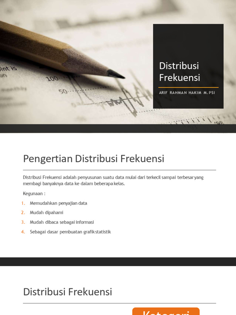 Distribusi Frekuensi | PDF