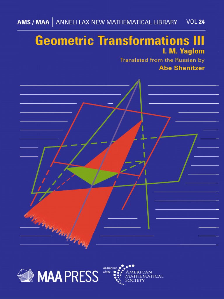 Geometric Transformations Yaglom Vol.3 | PDF