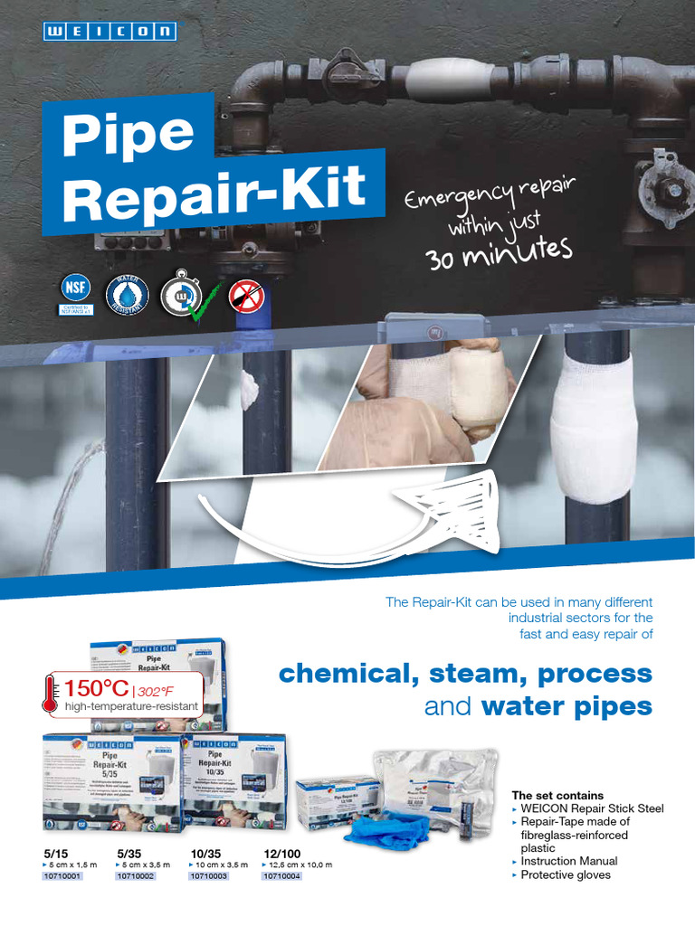 FLY EN Pipe-Repair Kit | PDF