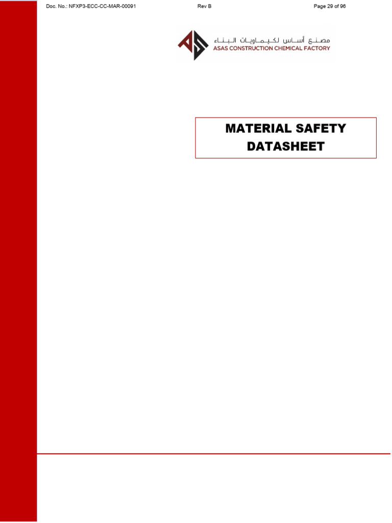 MSDS Coal Tar Epoxy Protective Coating | PDF