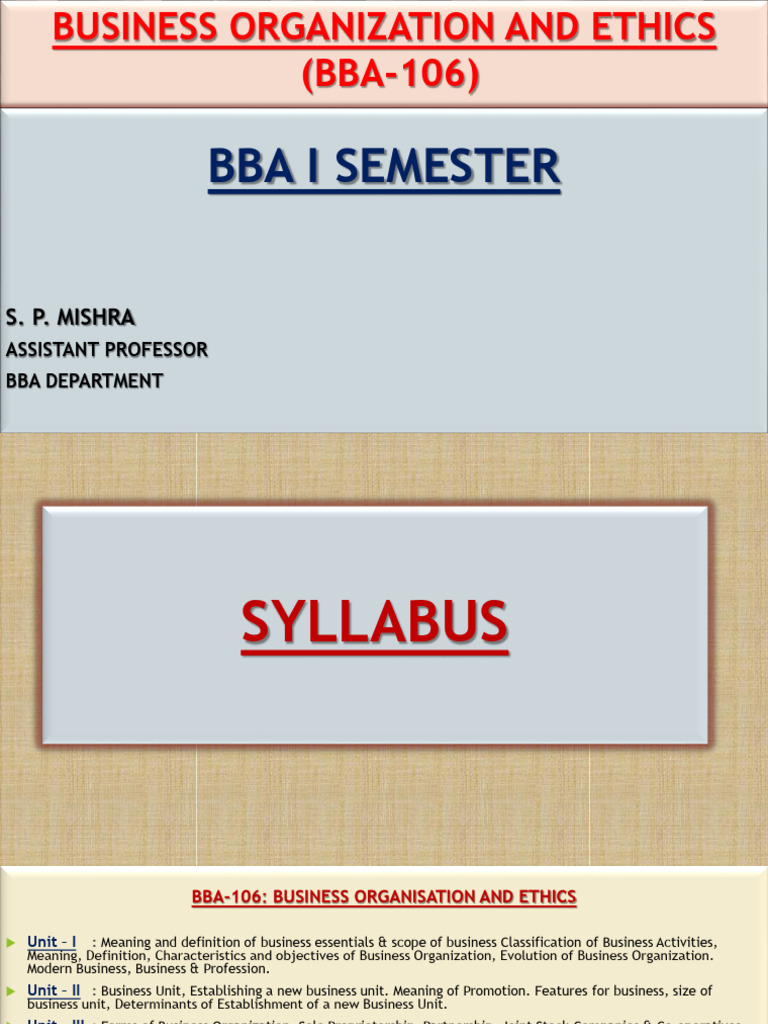 Boe (106) Unit 1 | PDF