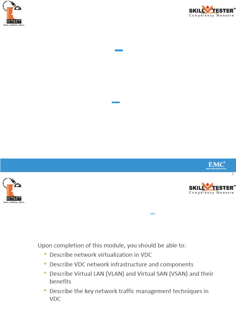 CIS Module 5 VDC Networking | PDF