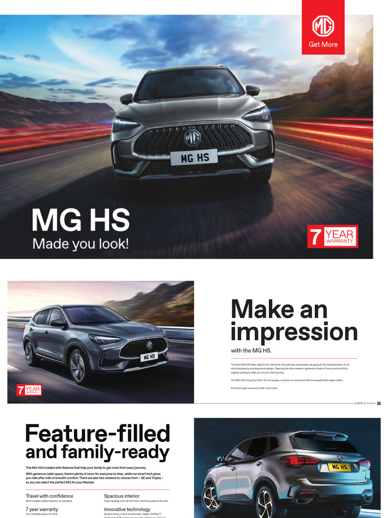 MG HS Brochure Aug 2023 0 | PDF