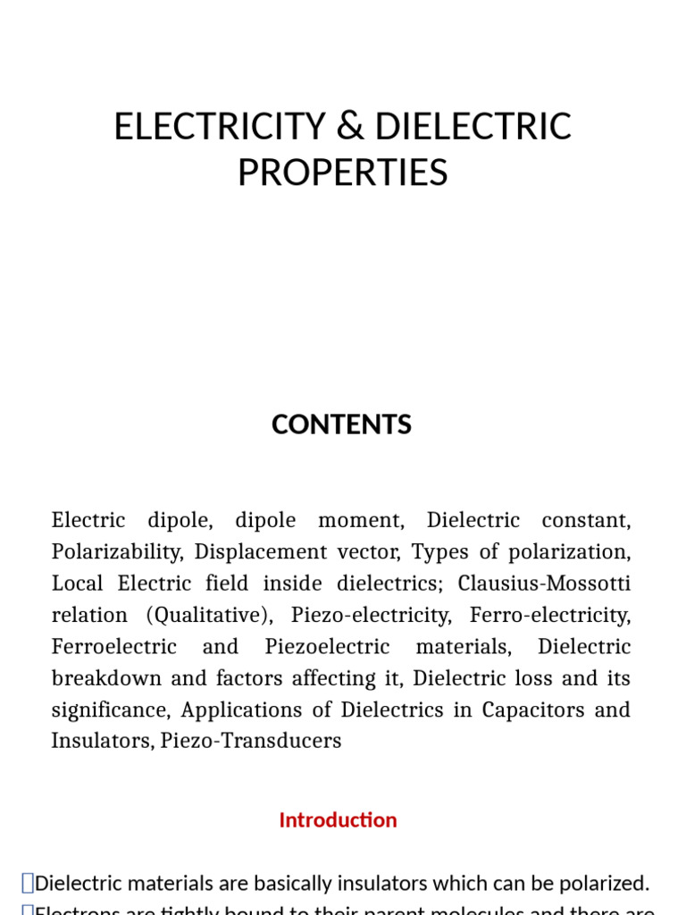 PHY1007-Unit I AY 24-25 | PDF