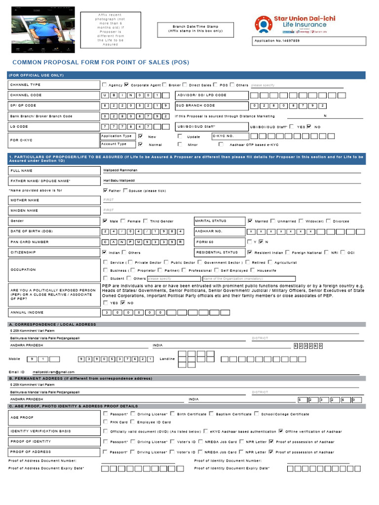 Pos Sanchay 14697859 | PDF