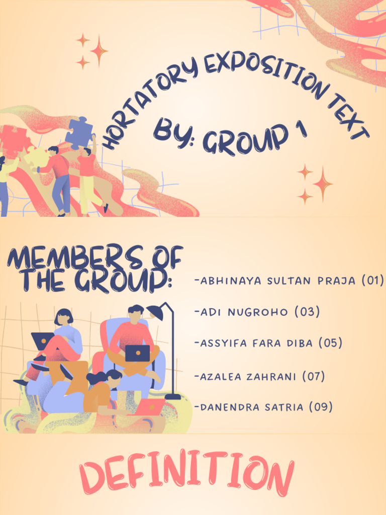 Hortatory Text Exposition (Group 1) | PDF