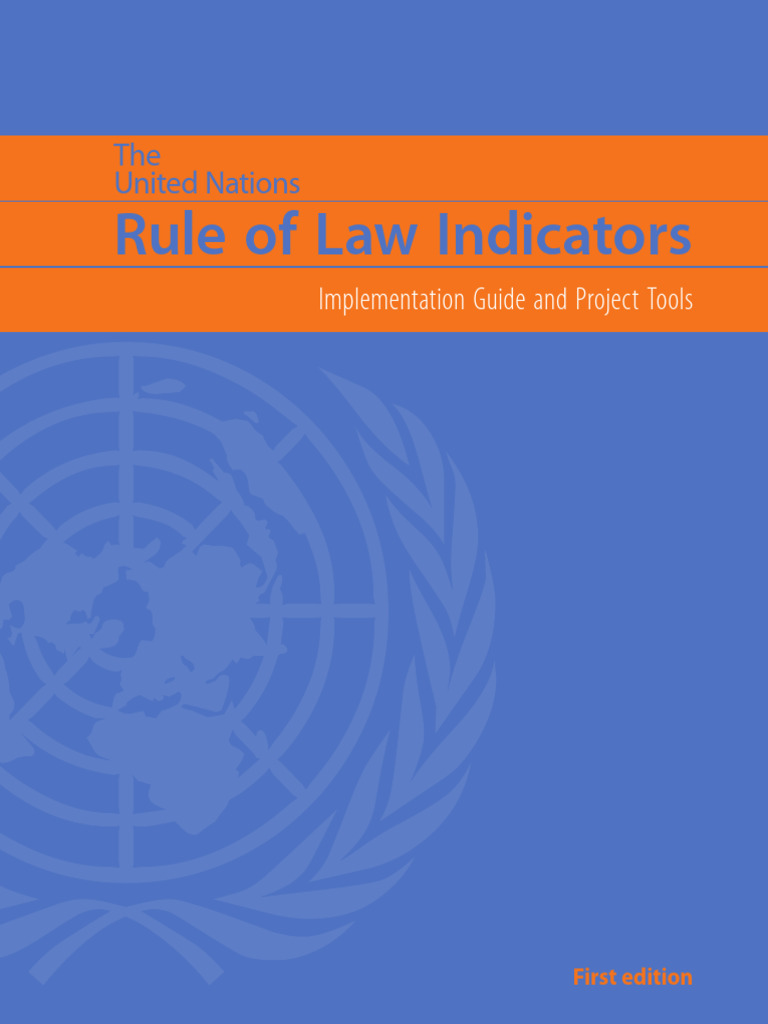Un Rule of Law Indicators | PDF
