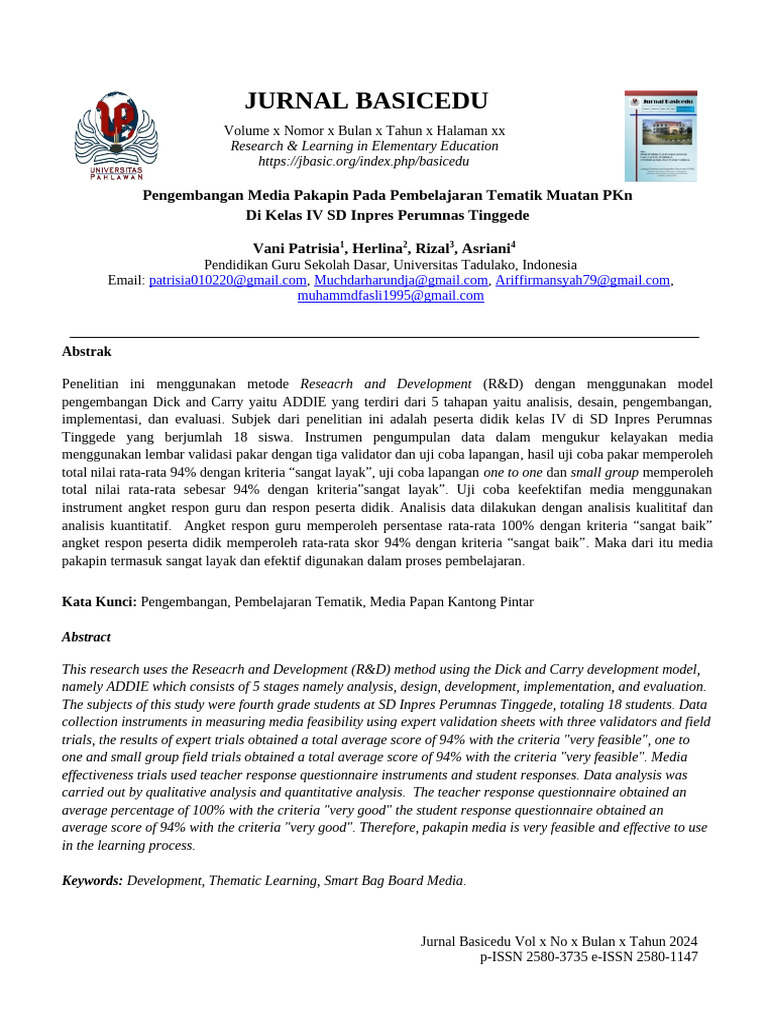 Della Jurnal Besicedu | PDF