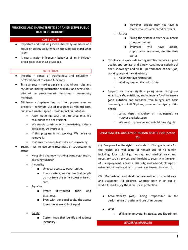 UNIT 2 PHN Lec | PDF