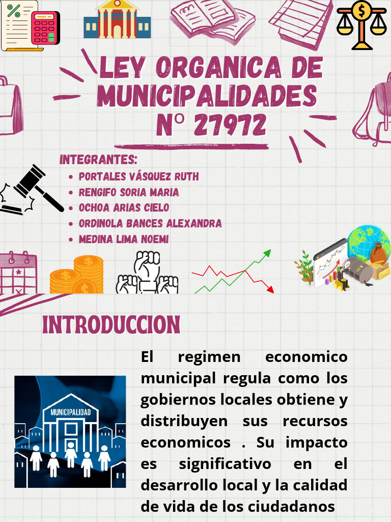 Ley Organica de Municipalidades | PDF