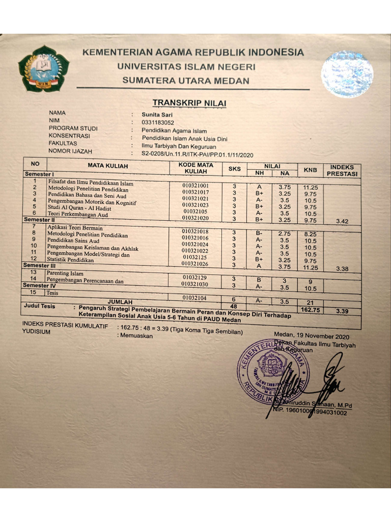 Transkrip Unggah - Compressed | PDF