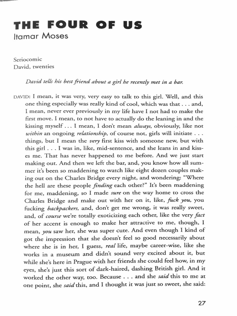 The Four of Us | PDF