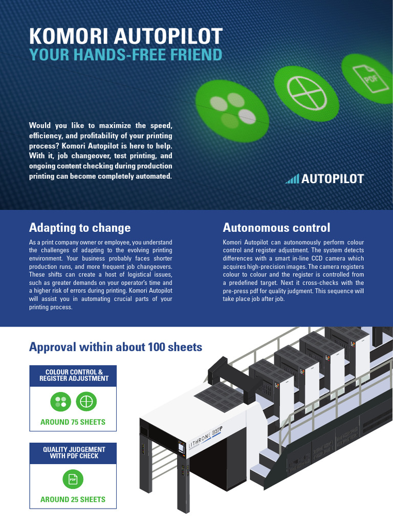 Komori Autopilot Leaflet EN | PDF