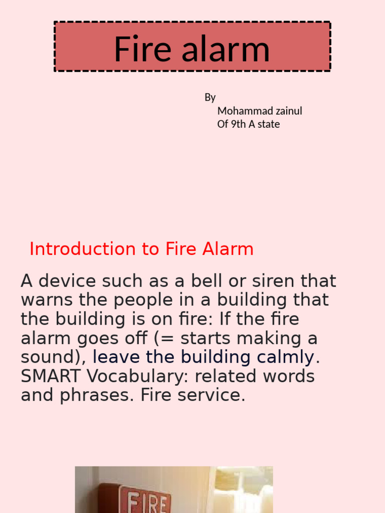 Fire Alarm | PDF