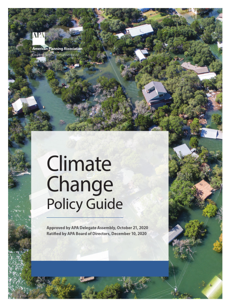 Climate Change Policy Guide | PDF