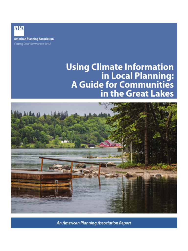 Using Climate Information in Local Planning Great Lakes | PDF
