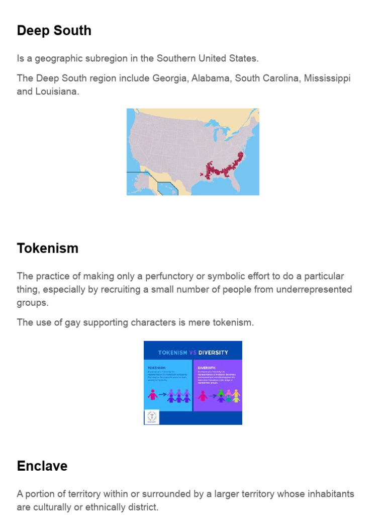 Deep South | PDF