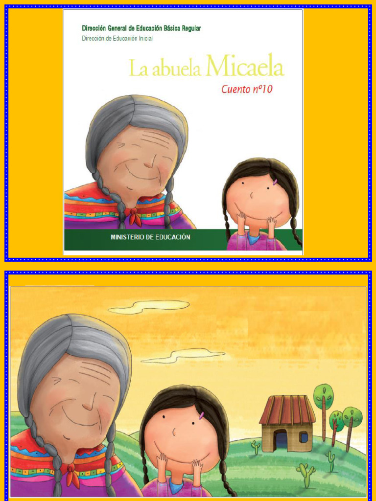 CUENTO LA ABUELA MICAELA Sin Letras | PDF