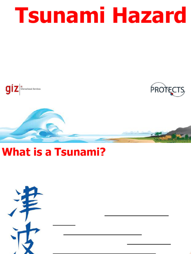 Tsunamis Factsheet v2 | PDF