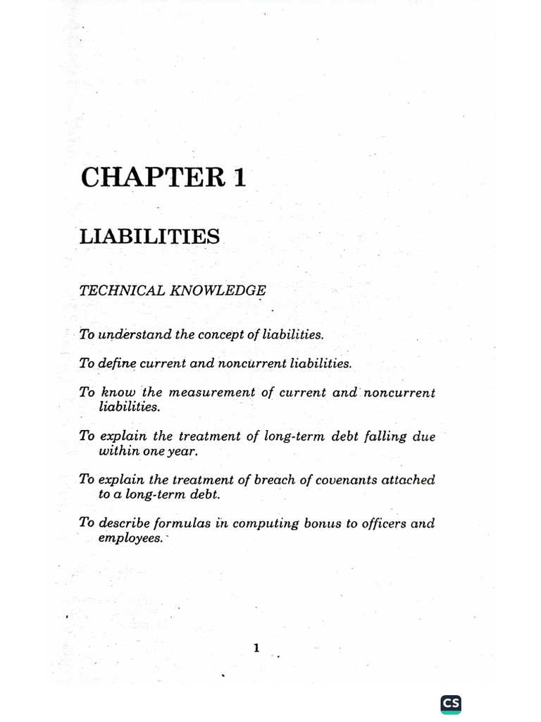Current Liabilities Valix 2021 | PDF