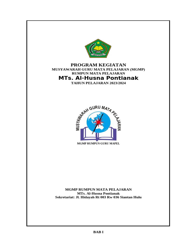 Program MGMP Mapel 20-21 | PDF