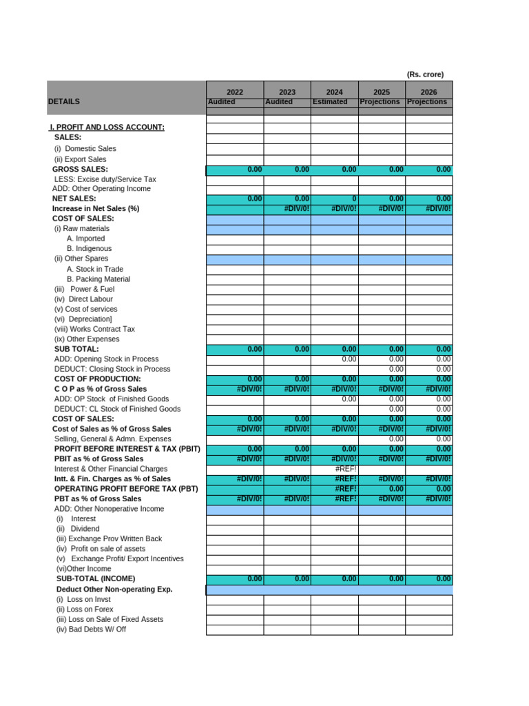 Sample CMA For Modelling 2 | PDF