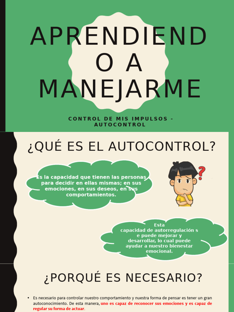 El Autocontrol | PDF
