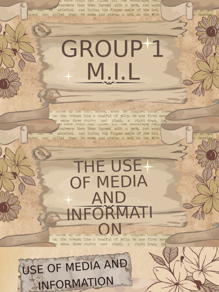 Brown and Beige Aesthetic Vintage Group Project Presentation | PDF