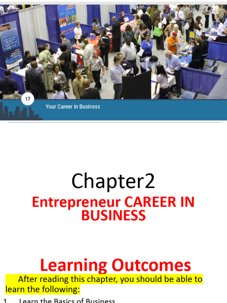 Ch.6 Career in Business Administration | PDF
