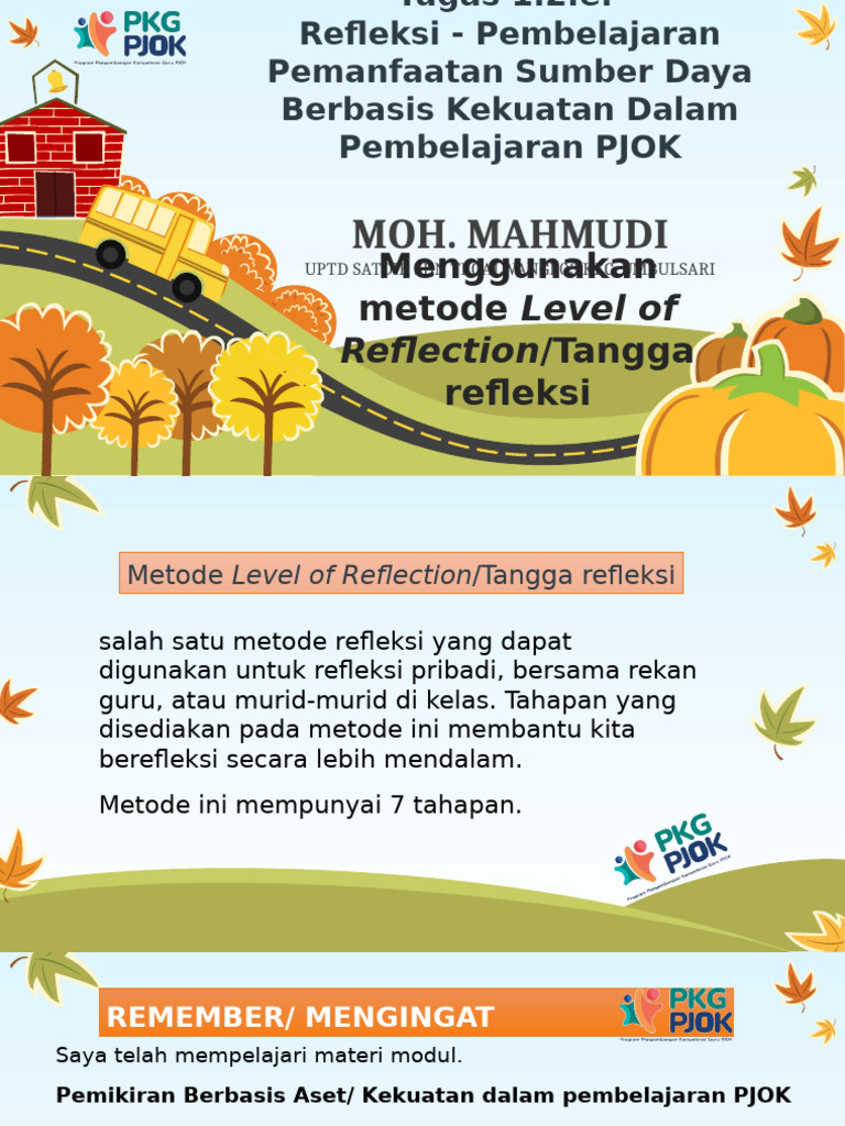 Tugas 1.2.e. Metode Level of Reflection | PDF