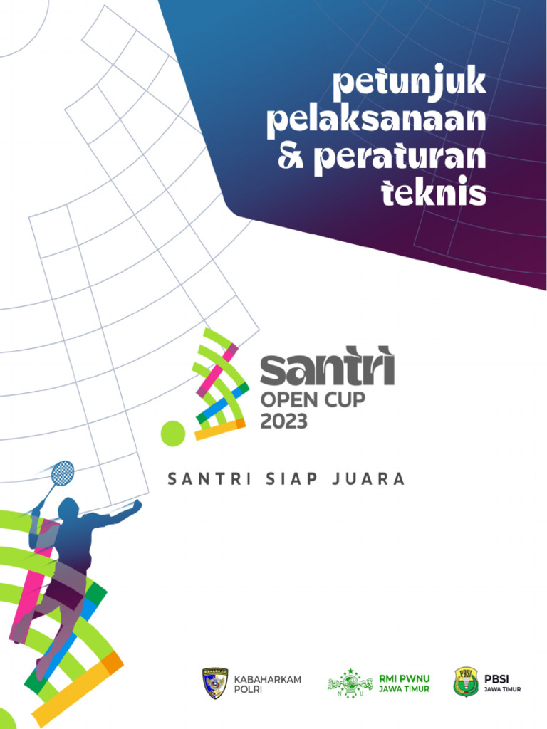 JUKNIS Santri Open Cup 2023 - Edisi Terbaru | PDF