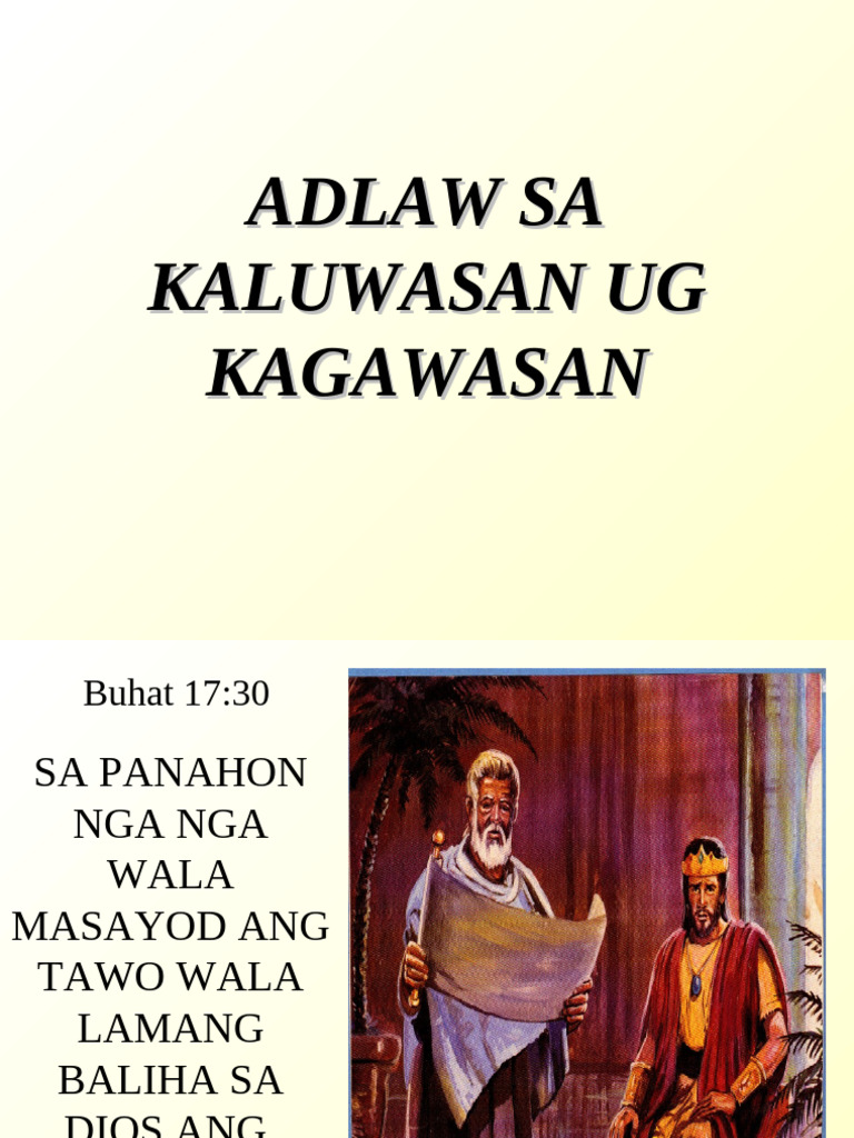 12th Topic-Day of Salvation | PDF