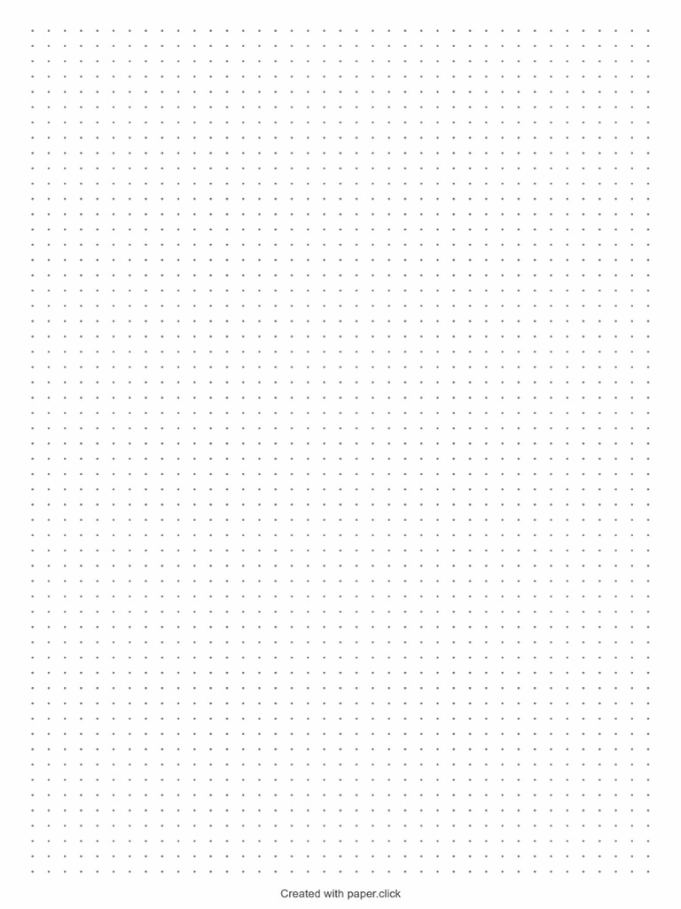 Blank Doted A4sheet | PDF