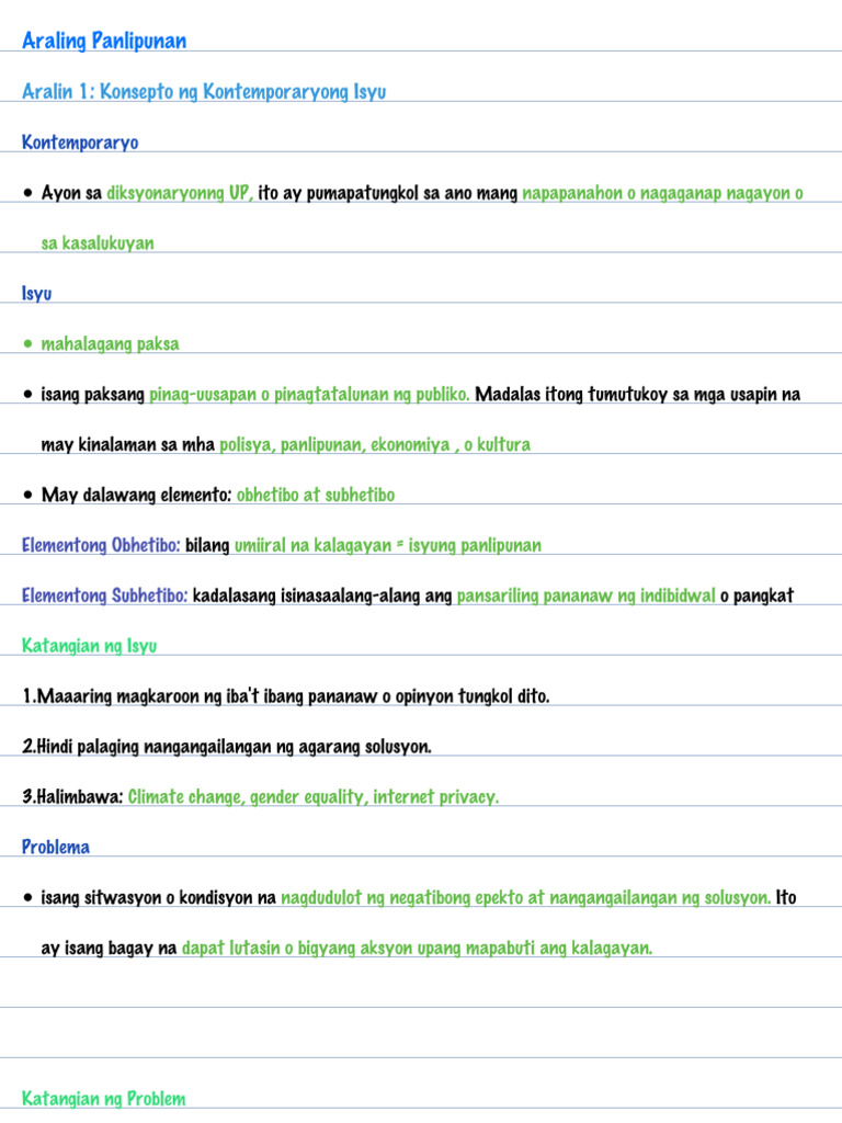AP 10 (First Quarter) | PDF