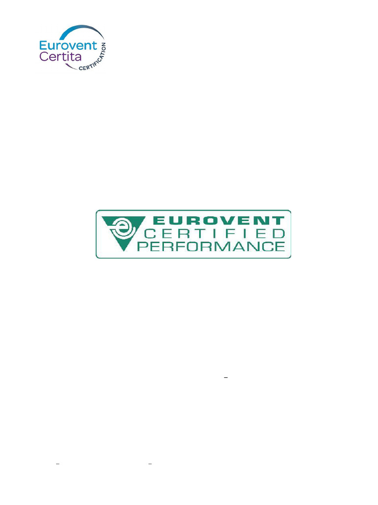 2024-01 ECP-05-2024 AHU (Technical Certification Rules) | PDF